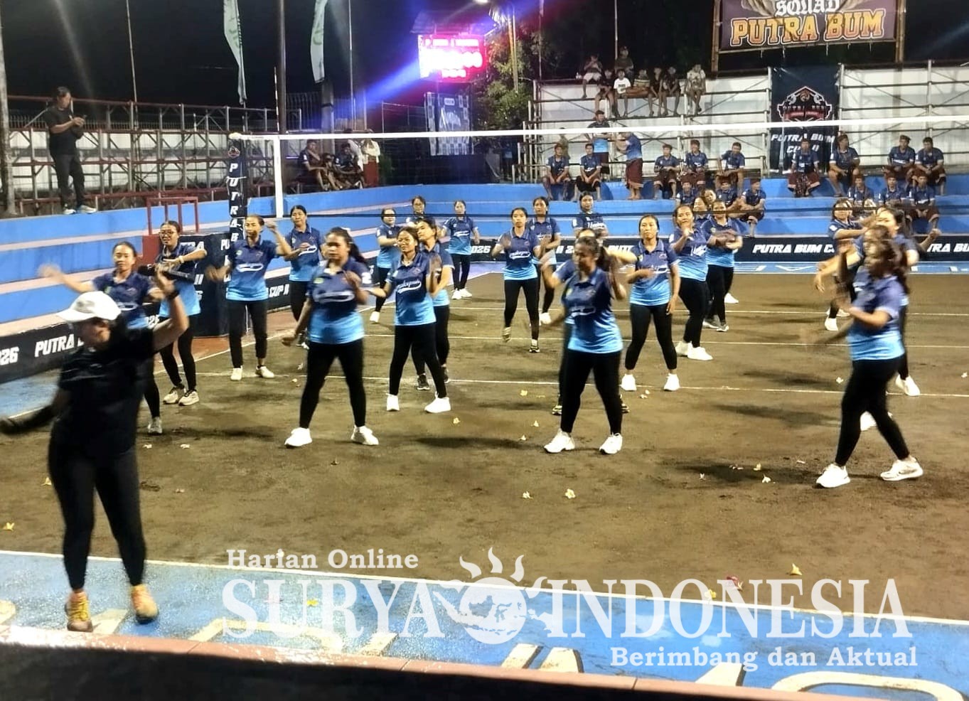 Meriah! Turnamen Voli Putra BUM Cup II 2026 Resmi Digelar di Lapangan ...